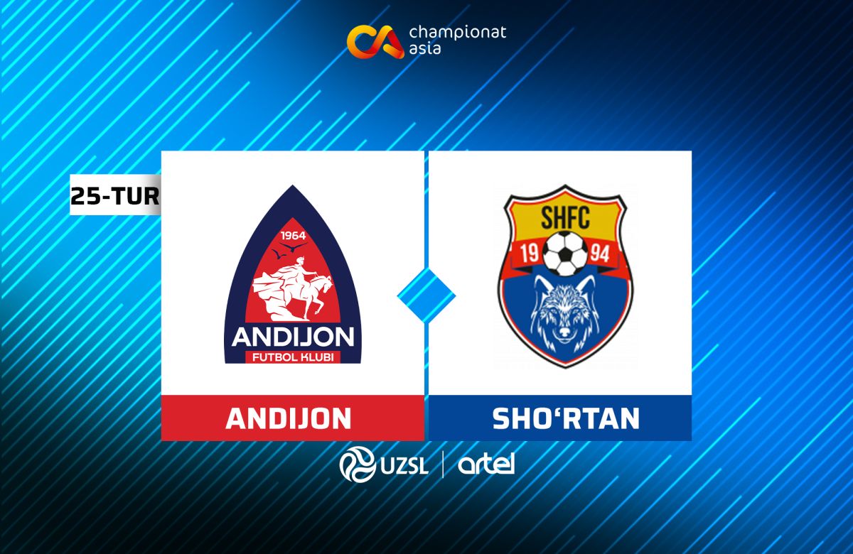 Superliga. "Andijon" – "Sho'rtan" (matnli translyaciya)